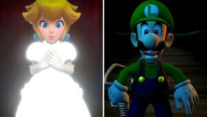 Untitled Princess Peach Game And Luigi’s Mansion Dark Moon Enhanced ...