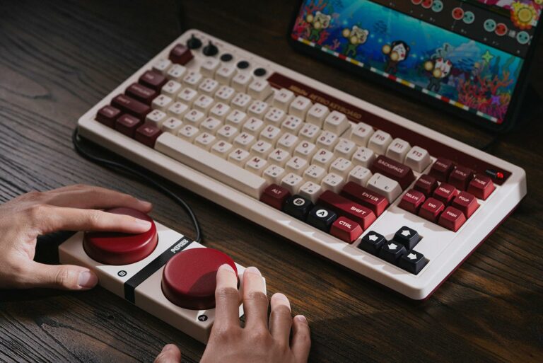 8Bitdo Launching NES And Famicom Inspired Keyboards – NintendoSoup