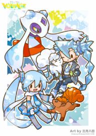 Latest Pokemon “Project Voltage” Supporting Artwork Features Snow Miku ...