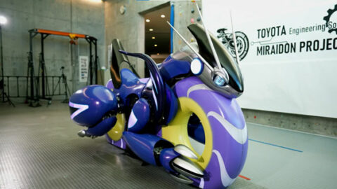 Pokemon And Toyota’s Life-Sized Miraidon Motorcycle On Display In Tokyo ...