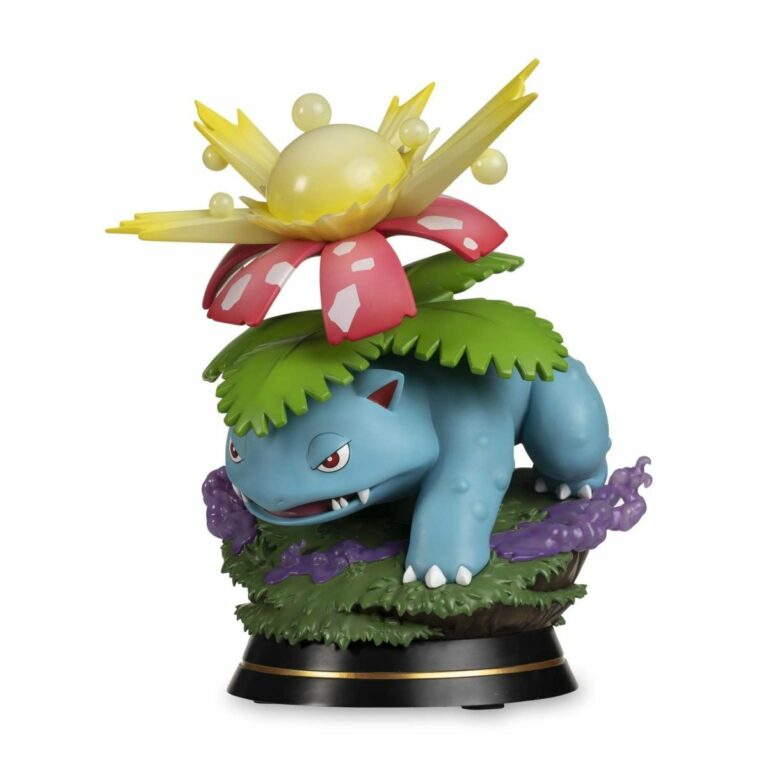 First 4 Figures Pokemon “Venusaur Charging Light” Statue Now Up For Pre ...