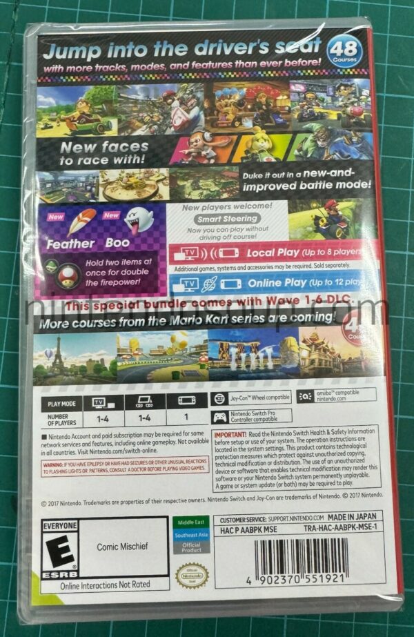 Mario Kart 8 Deluxe + DLC Physical Edition Packaging Updated To Show ...