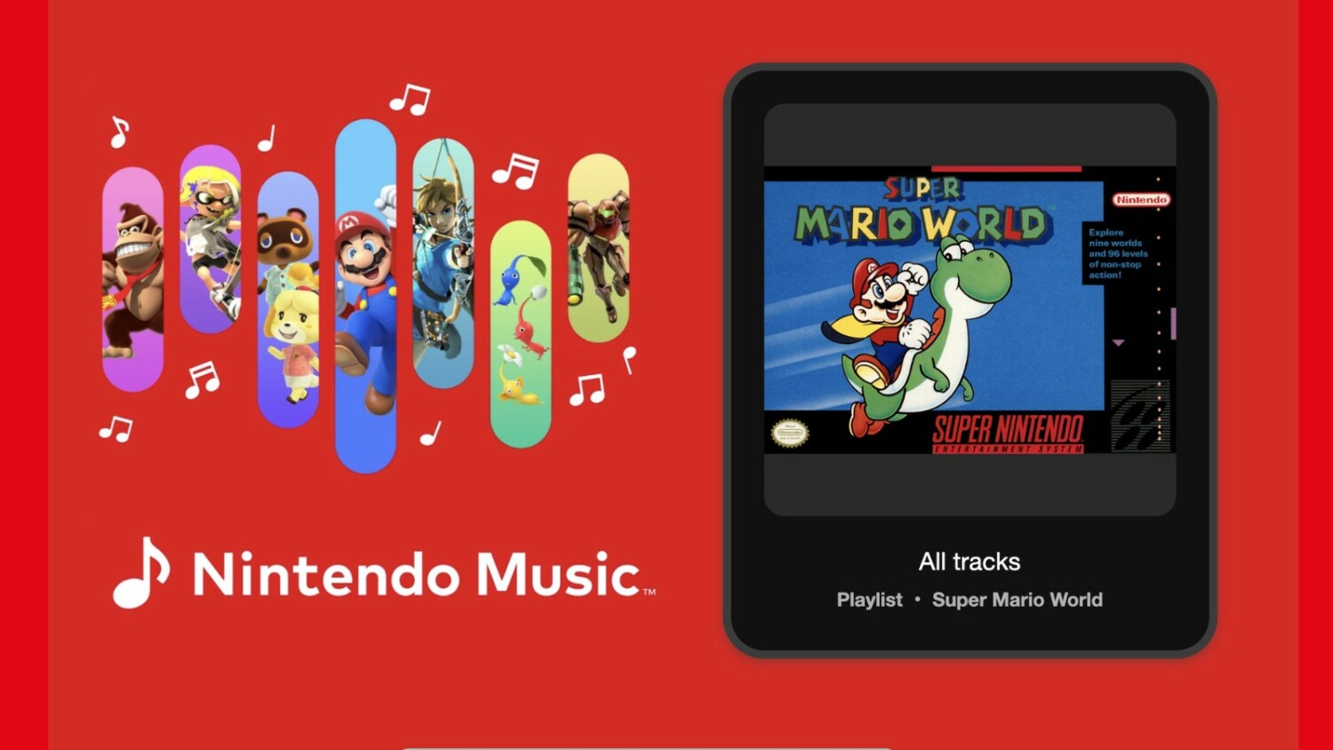 Super Mario World Added To Nintendo Music Catalogue – NintendoSoup