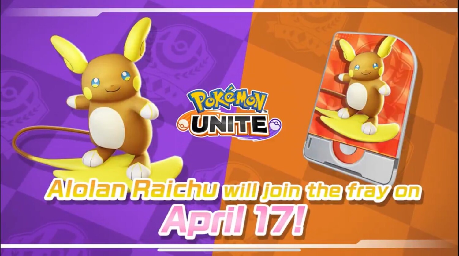 Alolan Raichu Coming To Pokemon Unite April 17th 2025 – NintendoSoup