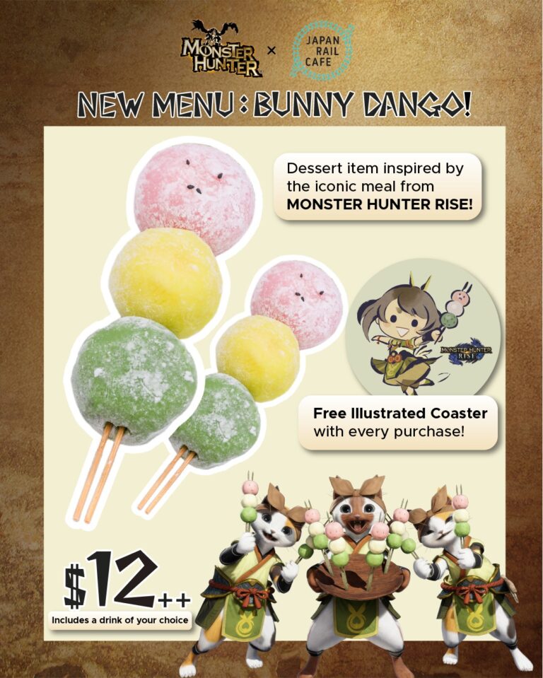 Singapore’s Japan Rail Cafe Announces Monster Hunter Collab – NintendoSoup