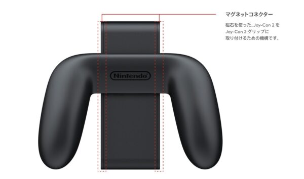 Joy-Con 2 Charging Grip Comes With GL/GR Buttons Just Like The Switch 2 ...
