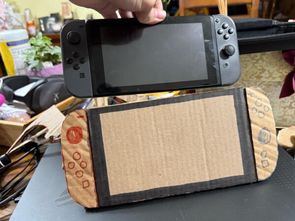 Fan Art: Cardboard Nintendo Switch 2 Gets An Upgrade With Dock, Camera ...