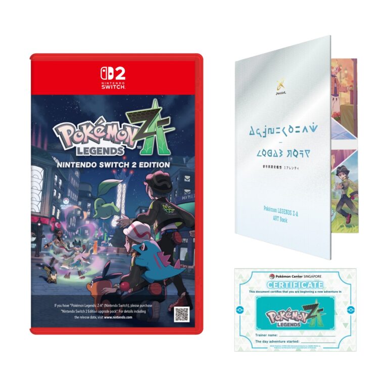 Pokemon LEGENDS Z-A Nintendo Switch 2 Edition With Singapore Exclusive ...